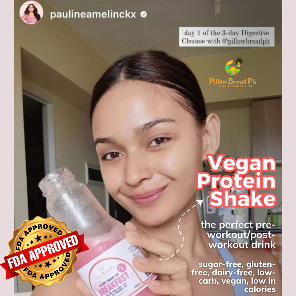 Pillow Bread Ph Plant-based Bulletproof Strawberry Shake (3 + 1 FREE )– pillowbreadph