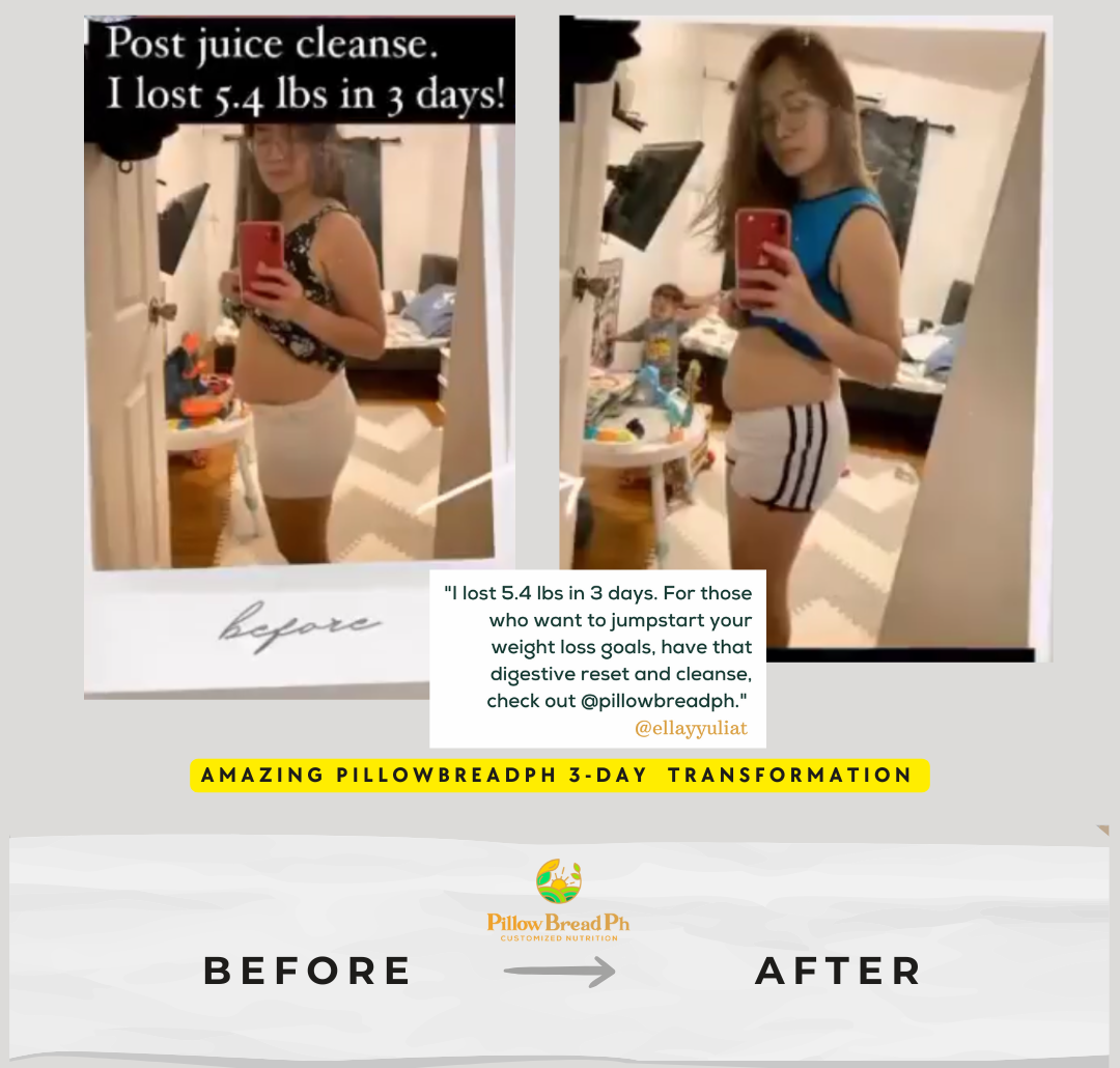 Pillow Bread Ph 3-Day Fat Burn and Digestive Reset Cleanse– pillowbreadph